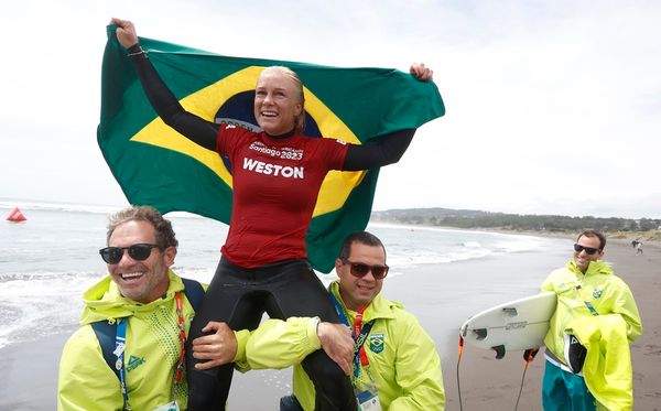 Tati Weston-Webb leva o ouro na última onda e Brasil chega a cinco ...