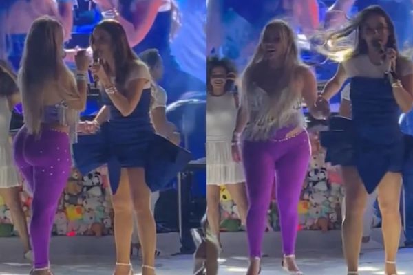Kally Fonseca invade palco de Claudia Leitte durante show e se recusa a descer | Jornal Correio
