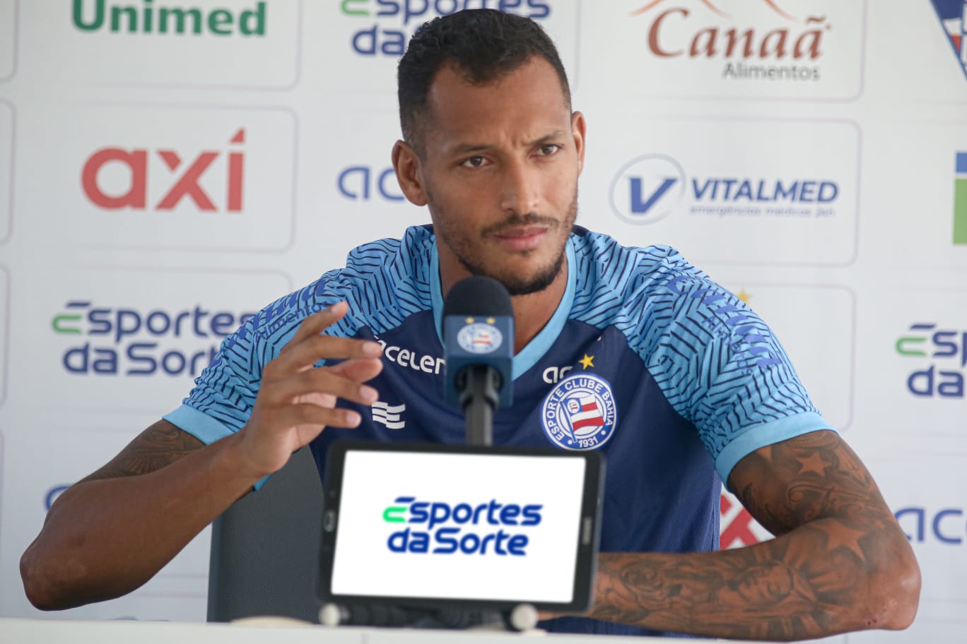 David Duarte valoriza rodízio no Bahia e projeta decisão contra o ...