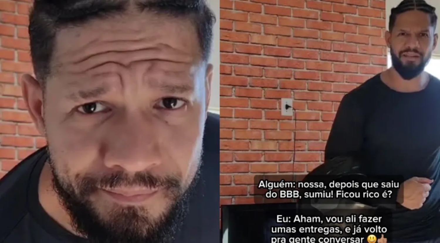 Após BBB 24, Juninho volta a trabalhar como motoboy: 'Fazer entregas ... Após BBB 24, Juninho volta a trabalhar como motoboy: 'Fazer entregas ...