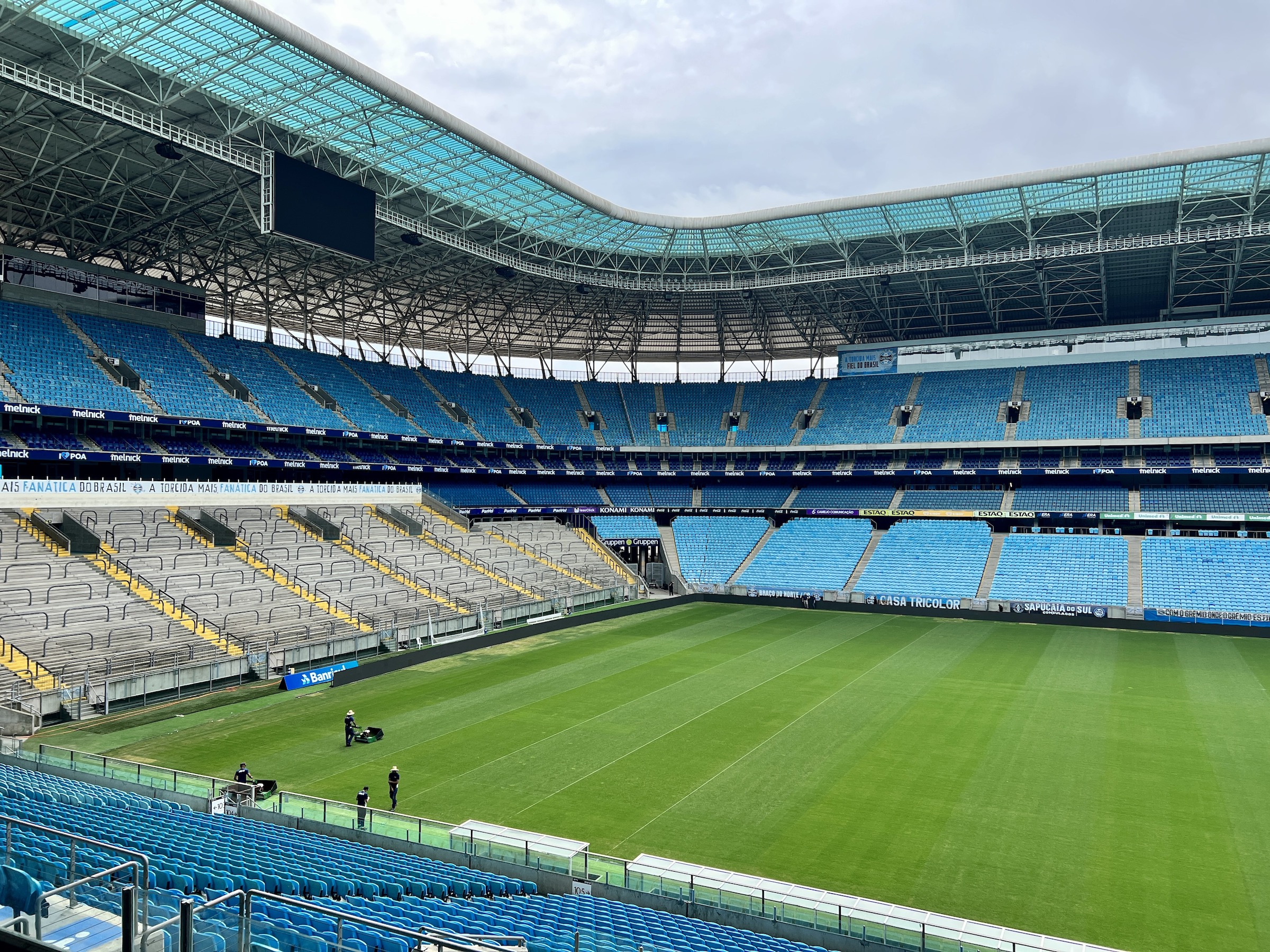 Grêmio está descrente em volta à Arena nas oitavas da Libertadores ...
