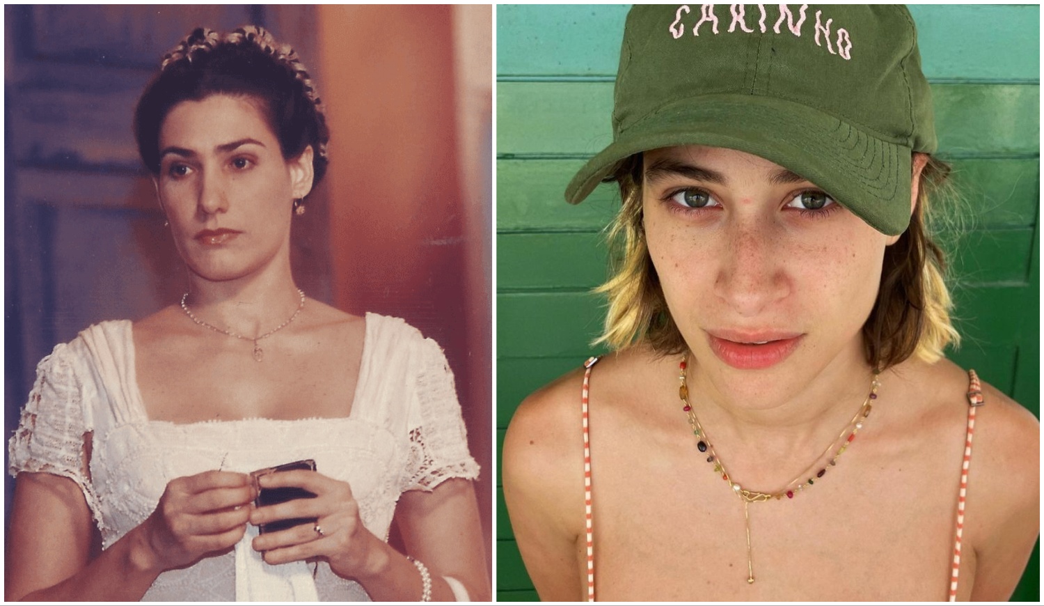 Luisa Arraes choca web ao postar foto com Virginia Cavendish, mãe da ...