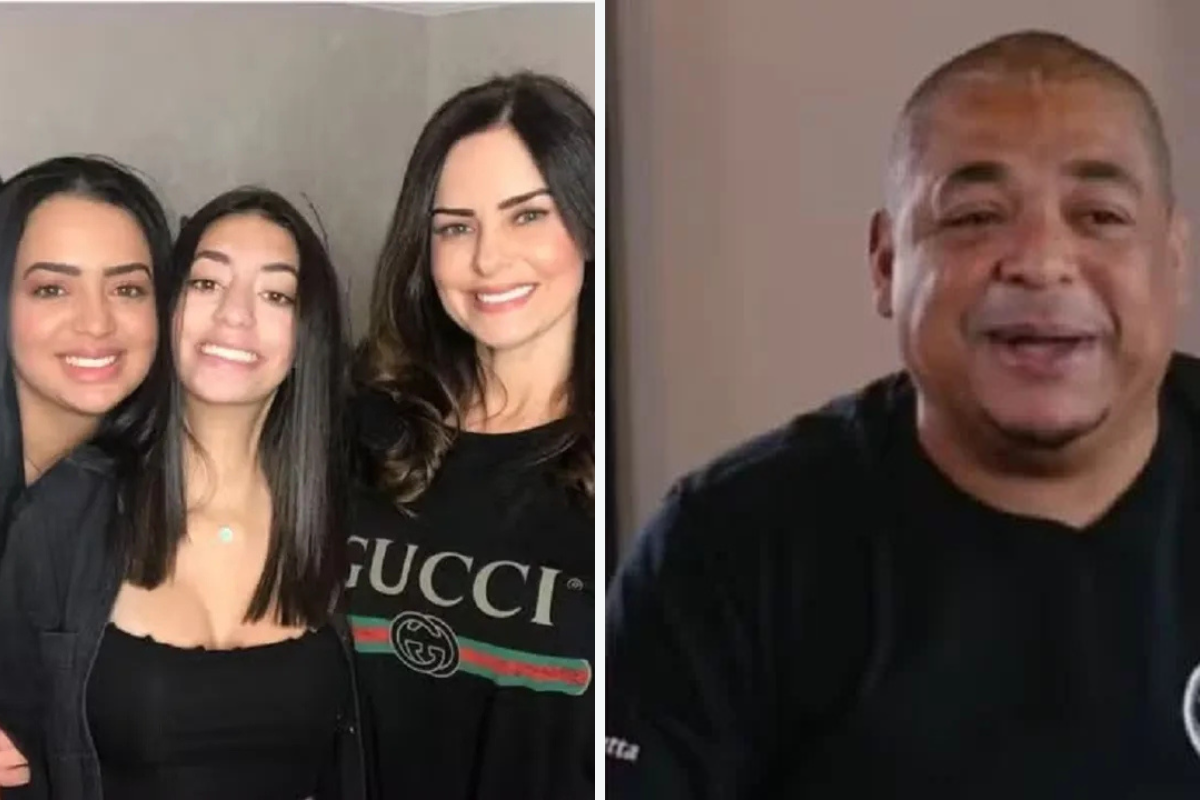 Ex de Vampeta diz que ex-jogador não se importaria caso filhas ...