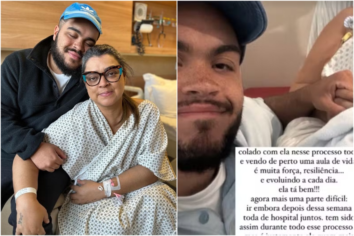 Filho de Preta Gil comenta cirurgia de 21 horas da mãe: 'Força e ...