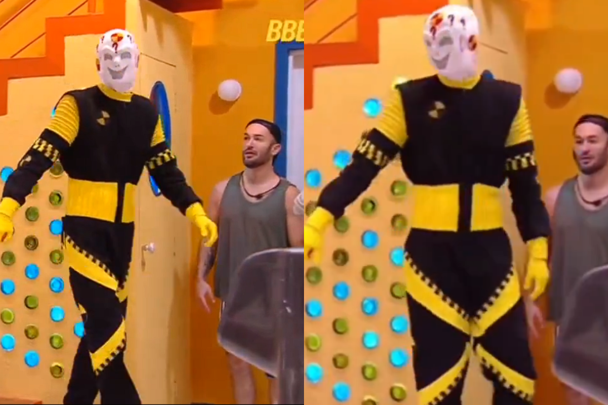 Reação de Diego Hypolito com dummy ‘gigante’ no BBB 25 viraliza ...