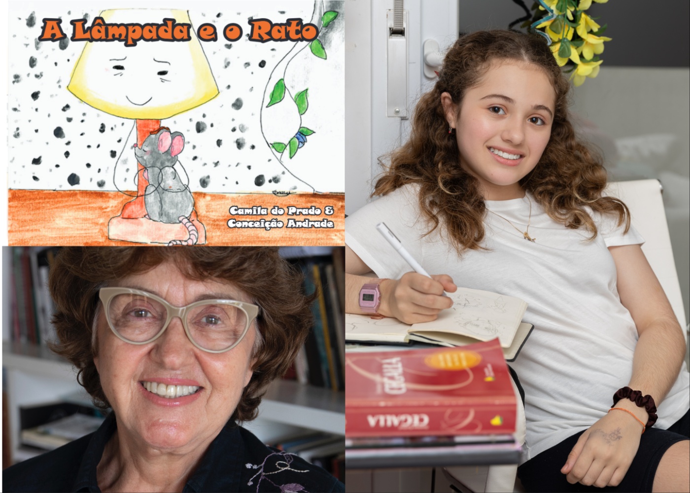 Avó e neta lançam obra infantil nesta quinta-feira (17), na LDM do ...