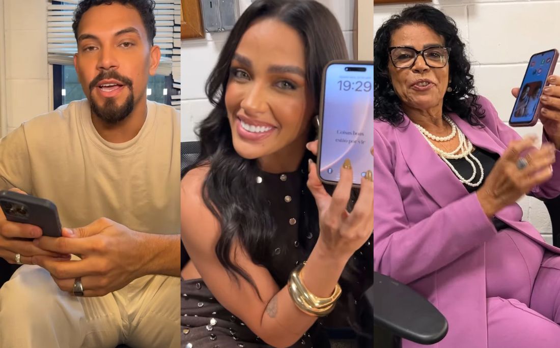 Veja qual a foto do fundo de tela no celular dos participantes do BBB ...