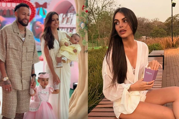 Atitude da ex de Neymar em festa de Mavie, filha do jogador, gera polêmica: 'Ela foi amante ...