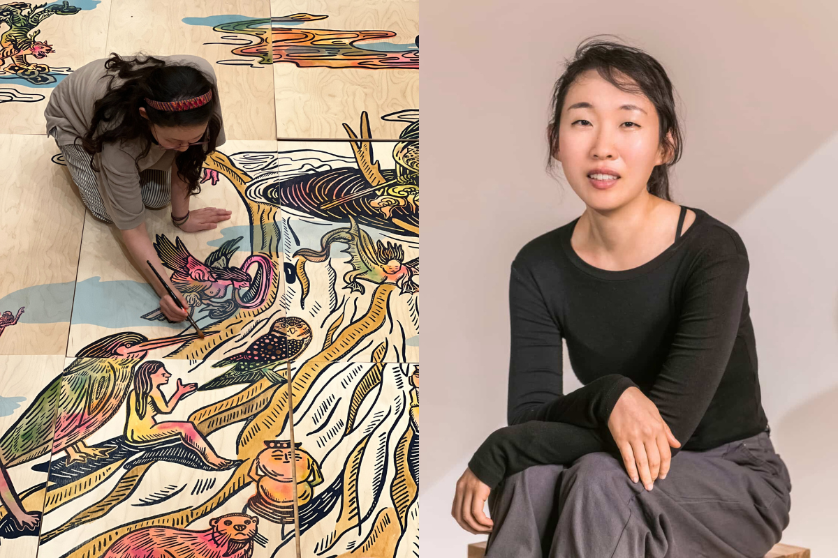 Artista sul-coreana Seungyoun Lee apresenta a mostra “Floresta ...