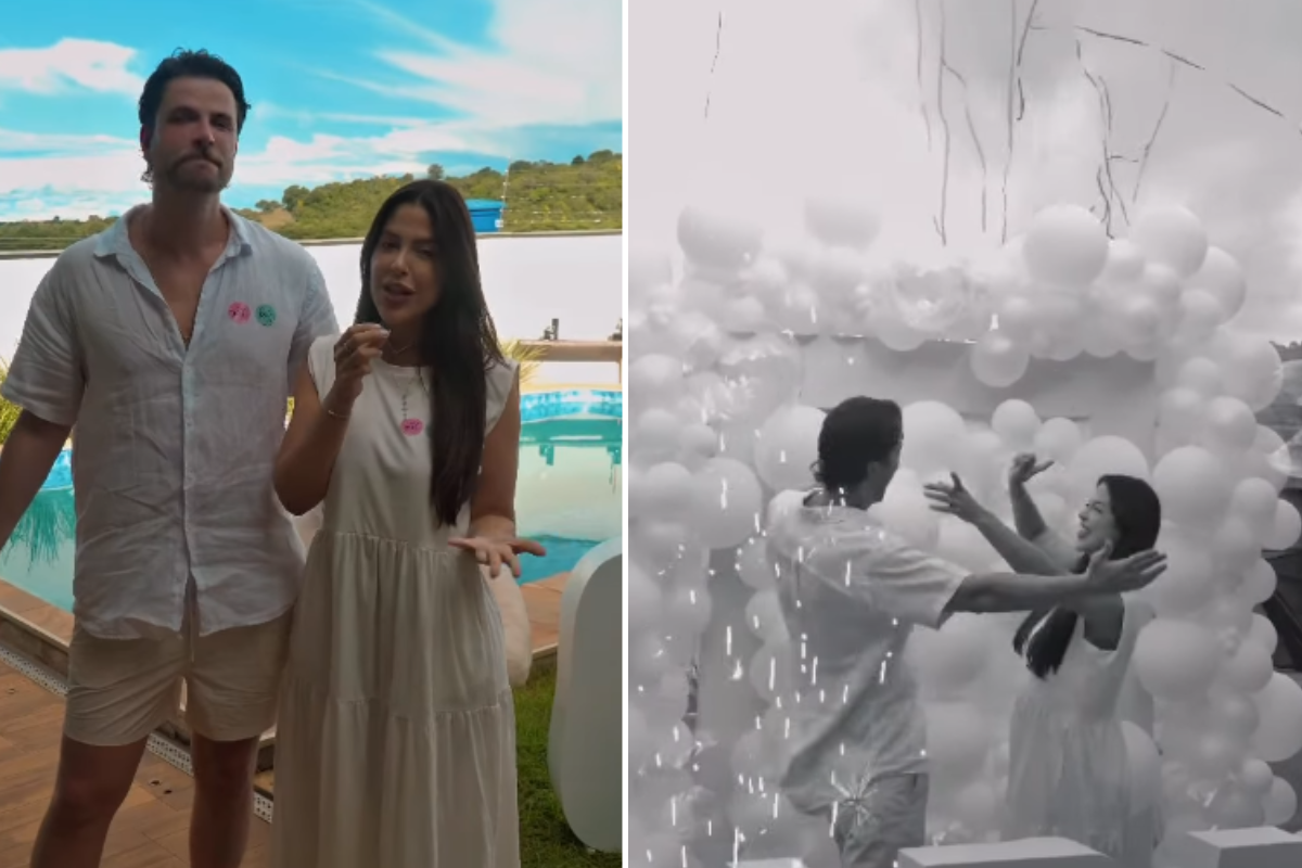Ex BBB's Laís Caldas e Gustavo Marsengo revelam sexo do primeiro filho ...